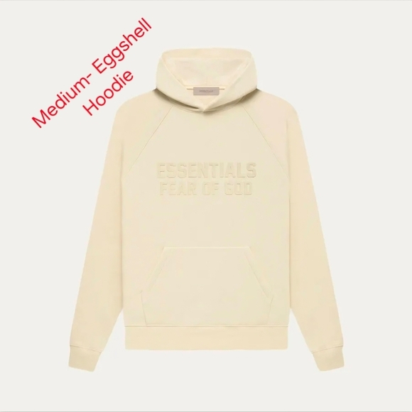 Fear of God | Shirts | Fear Of God Essentials Eggshell Hoodie | Poshmark